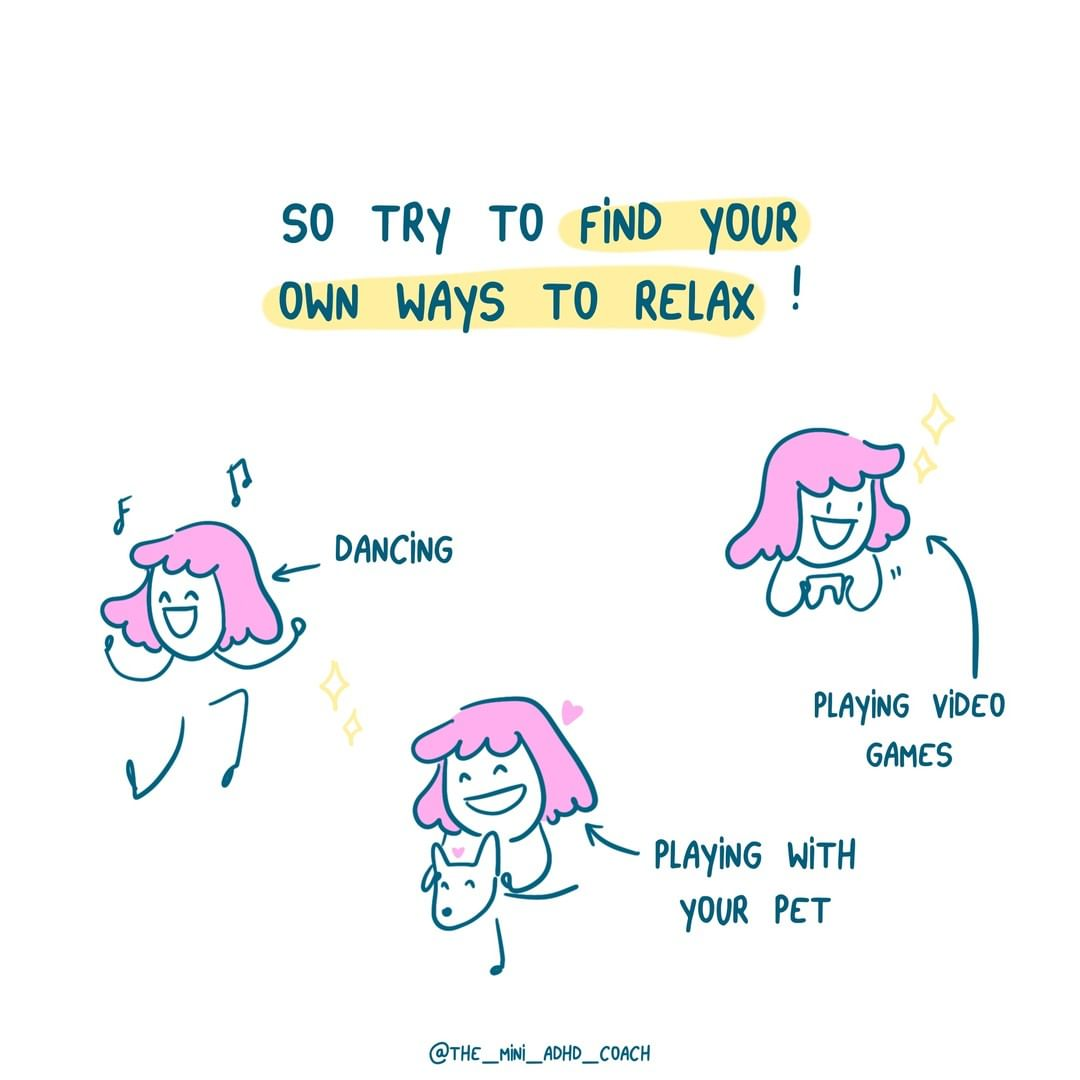 ADHD Struggle To Relax