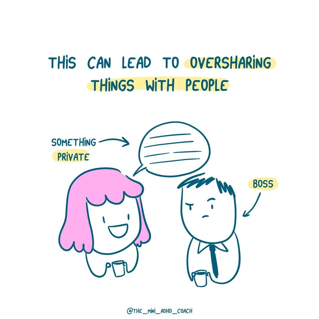 ADHD Oversharing