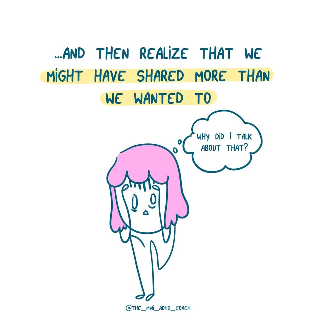 ADHD Oversharing