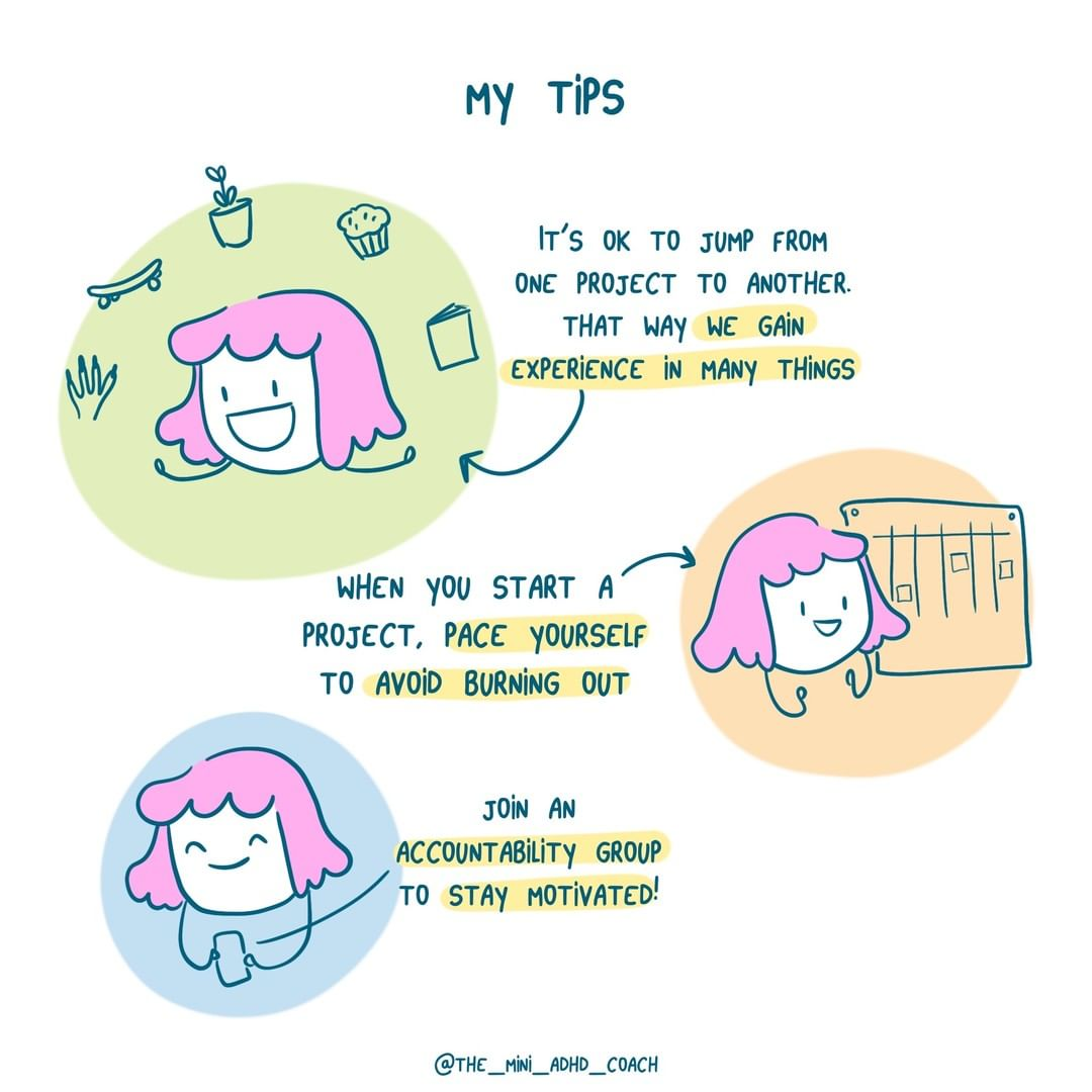 ADHD Unfinished Projects