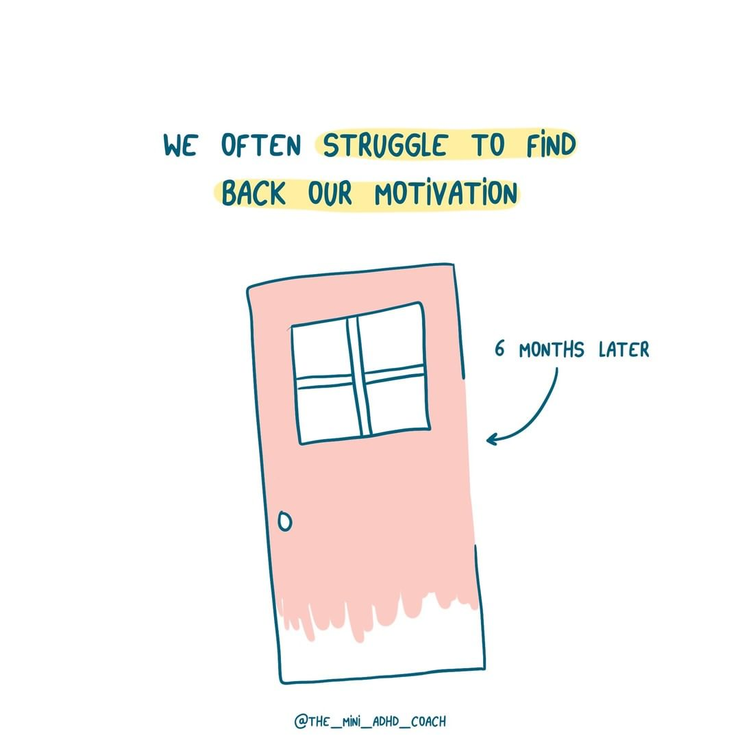 ADHD Unfinished Projects