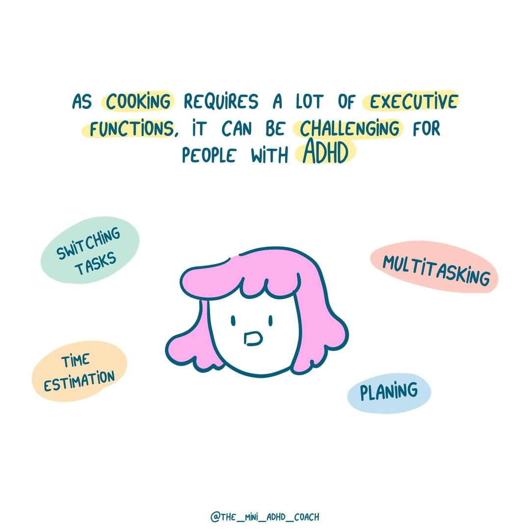 ADHD in the Kitchen: Navigating Cooking Challenges with an ADHD Brain