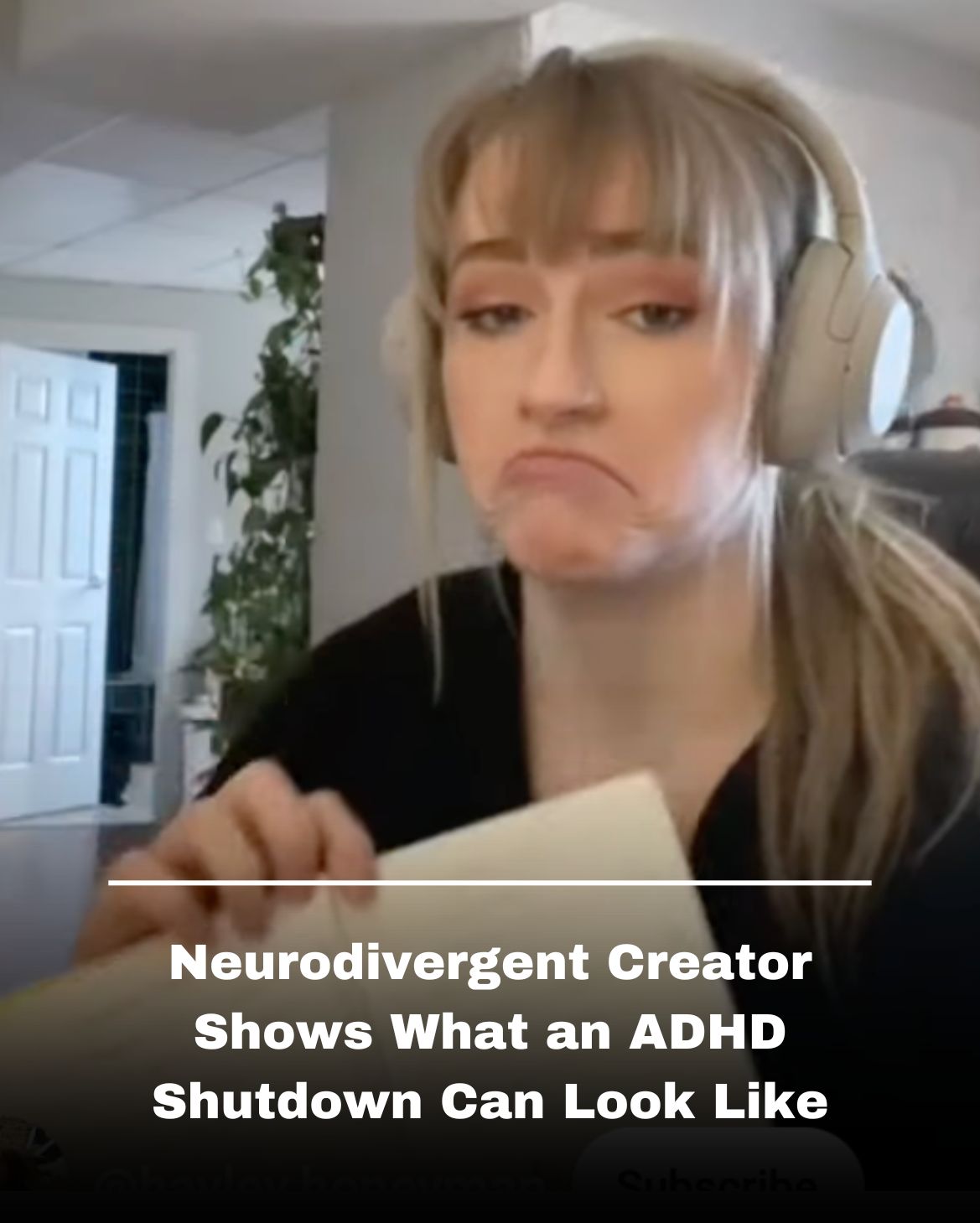 Neurodivergent Creator Shows What an ADHD Shutdown Can Look Like