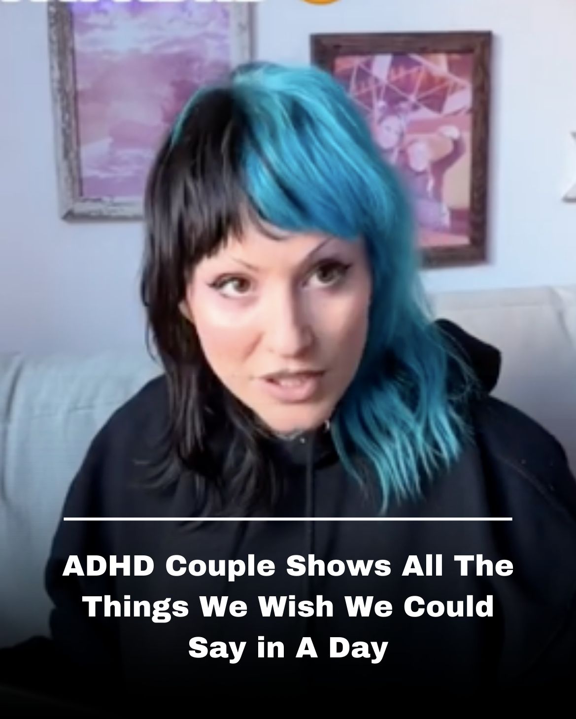 ADHD Couple Shows All The Things We Wish We Could Say in A Day