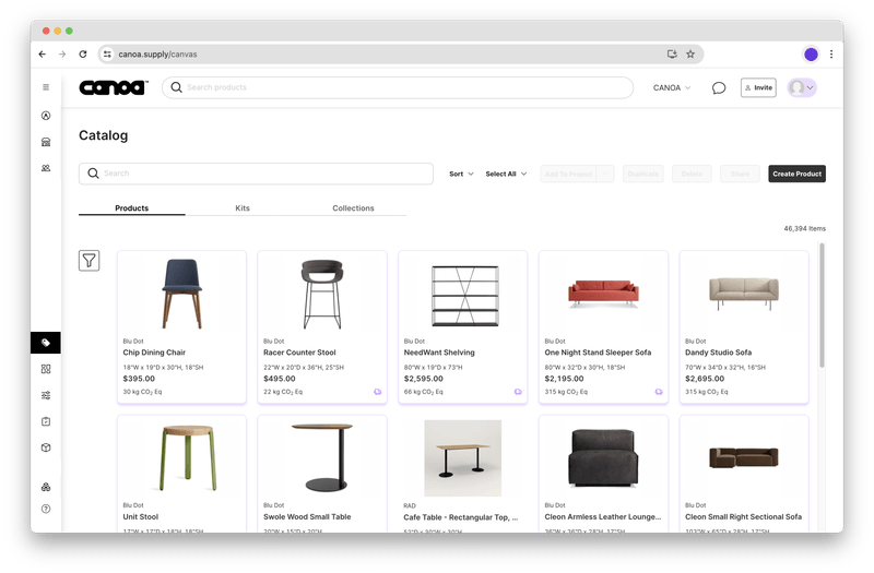 Canoa | The Collaborative Interior Design Tool