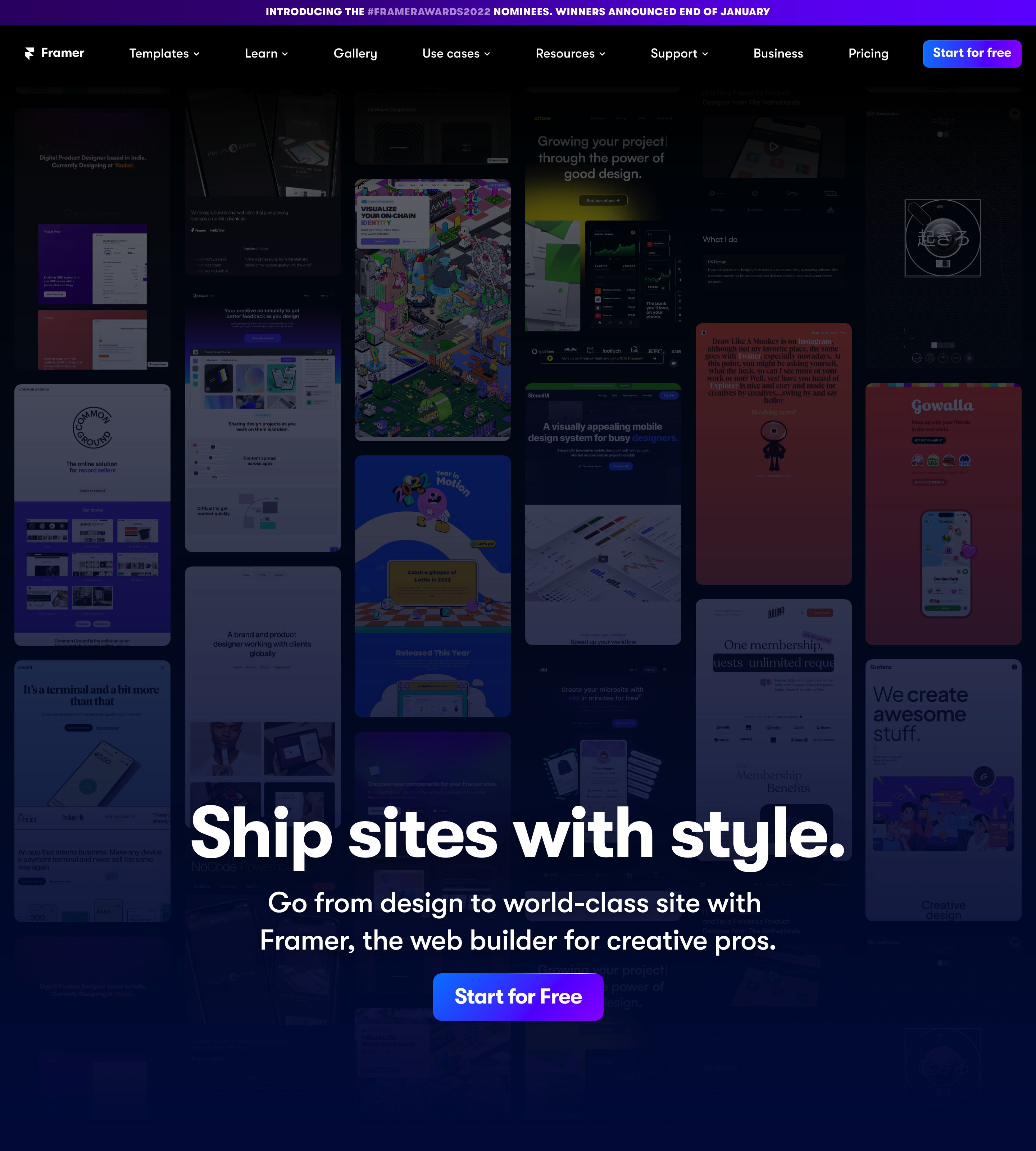 Saaspo | Lightspark Landing Page