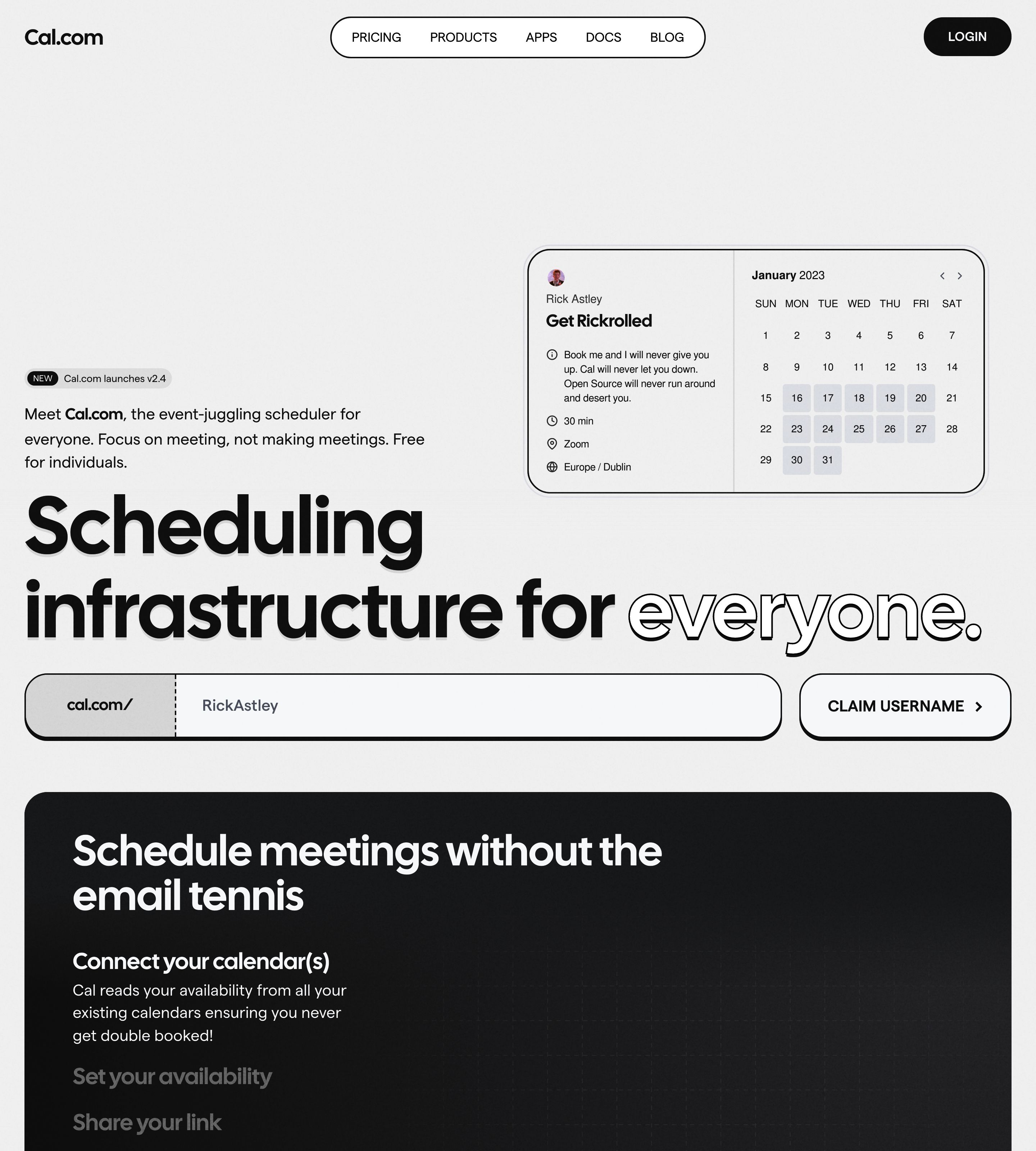 Saaspo | Assembled Landing Page