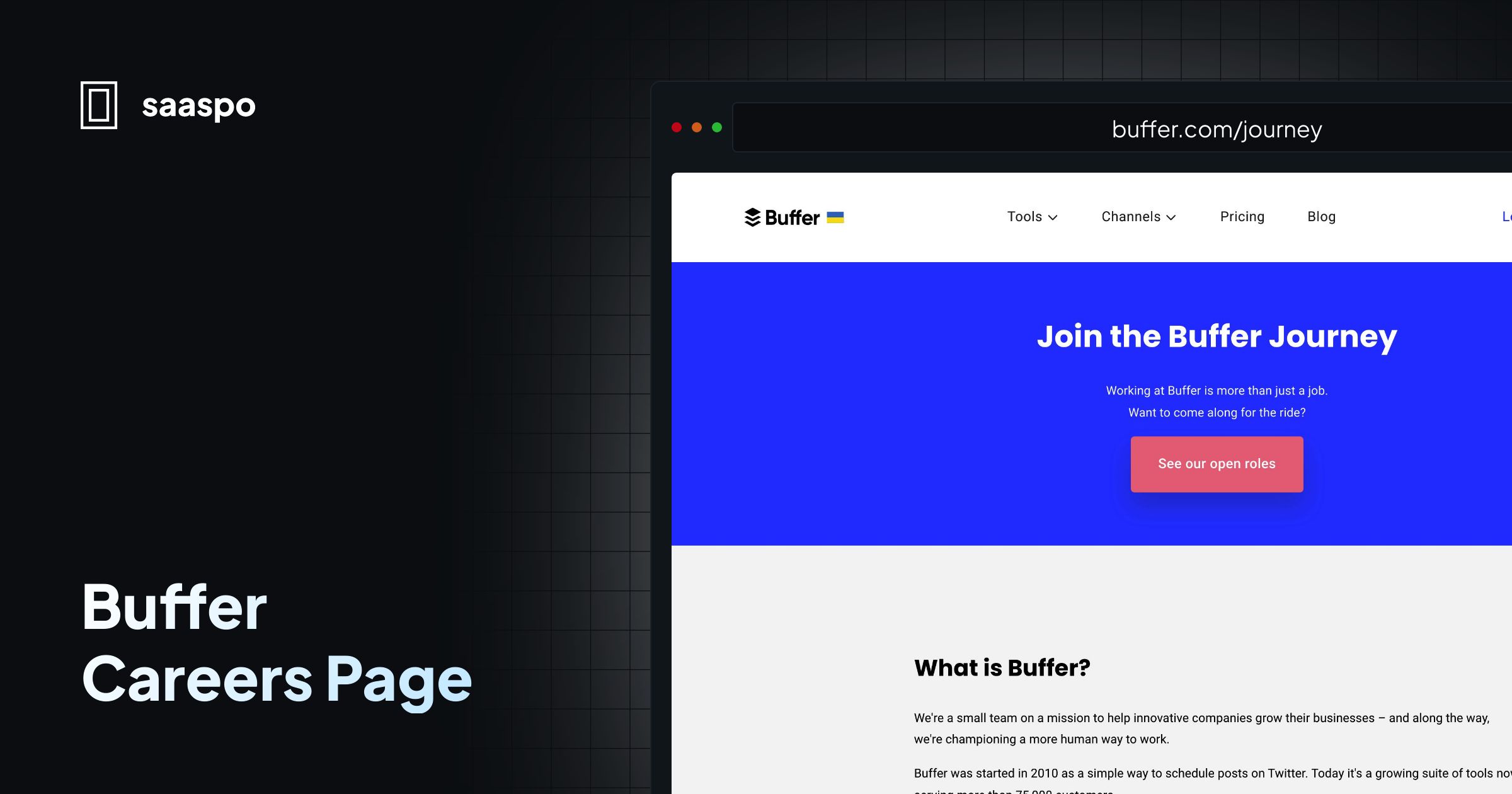 Saaspo | Buffer Careers Page