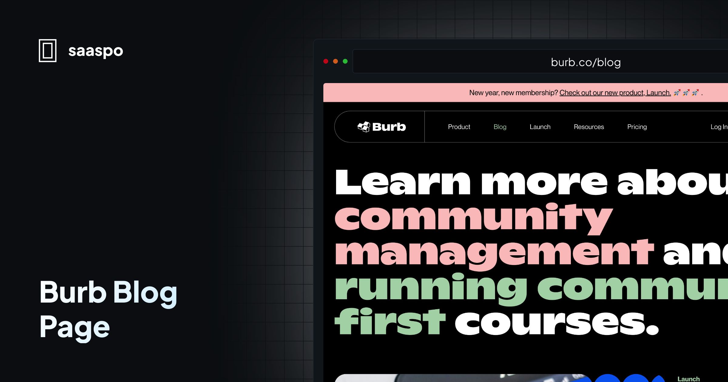Saaspo | Burb Blog Page