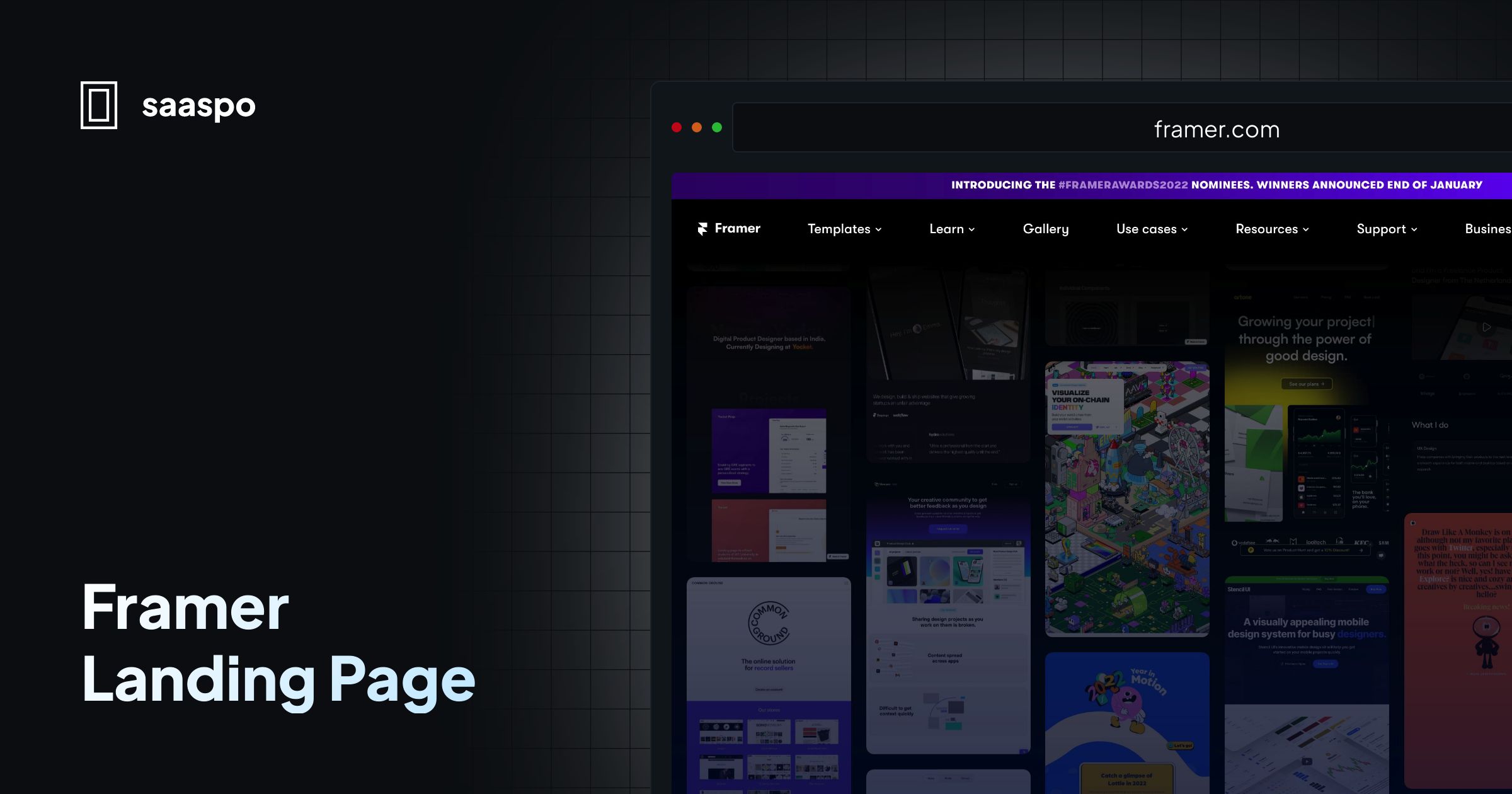 Saaspo | Framer Landing Page