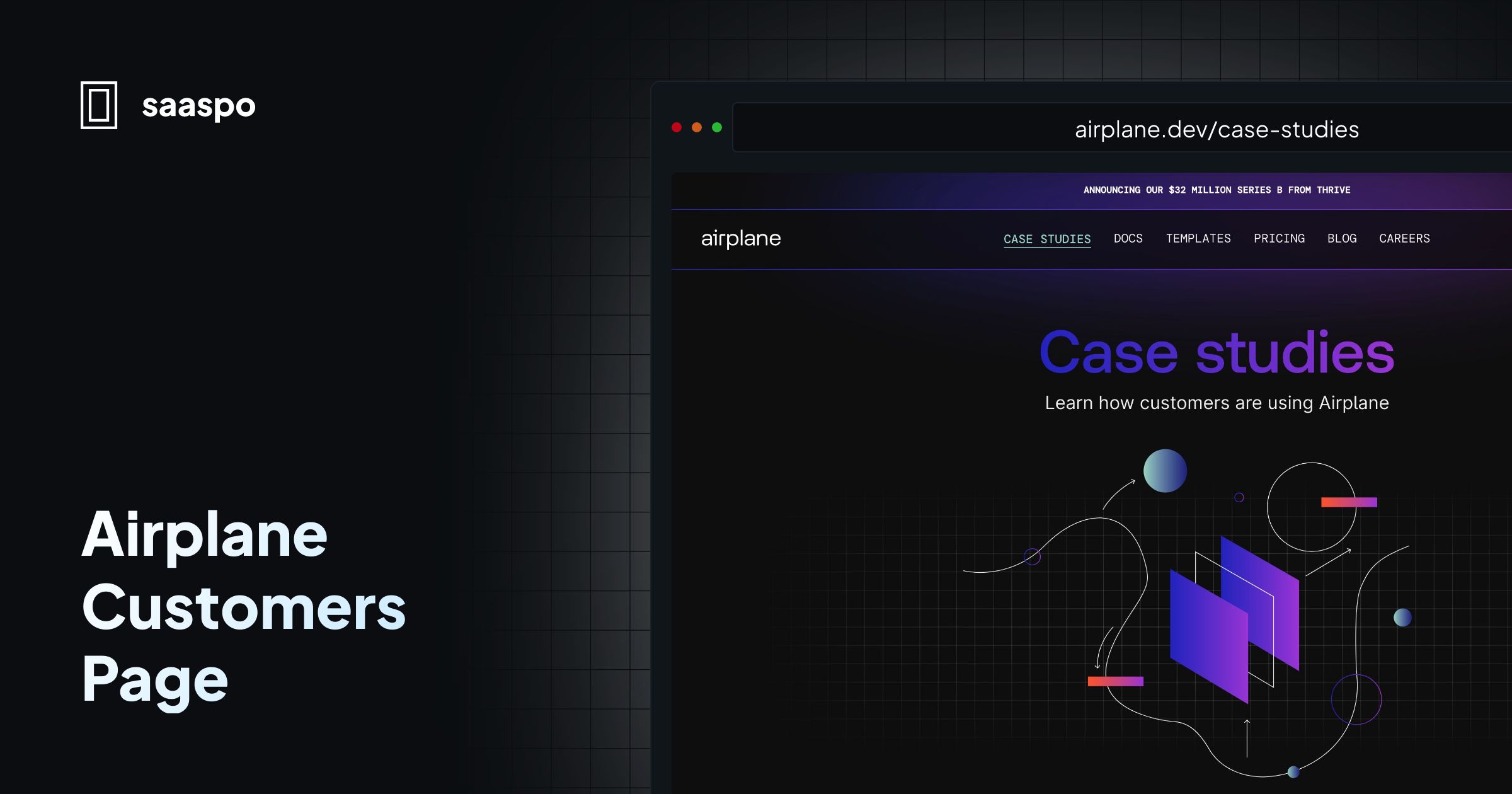 Saaspo | Airplane Customers Page