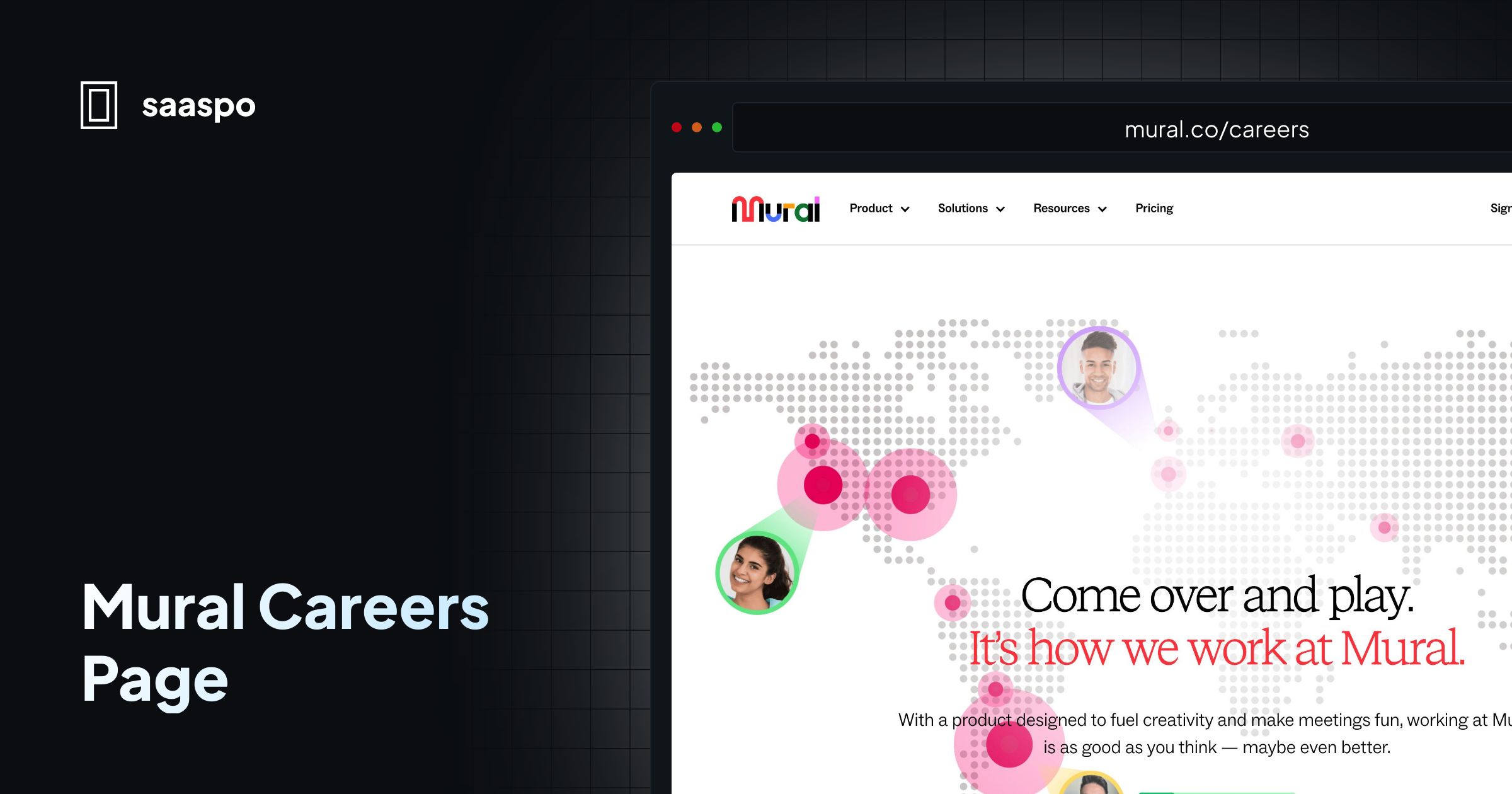 Saaspo | Mural Careers Page