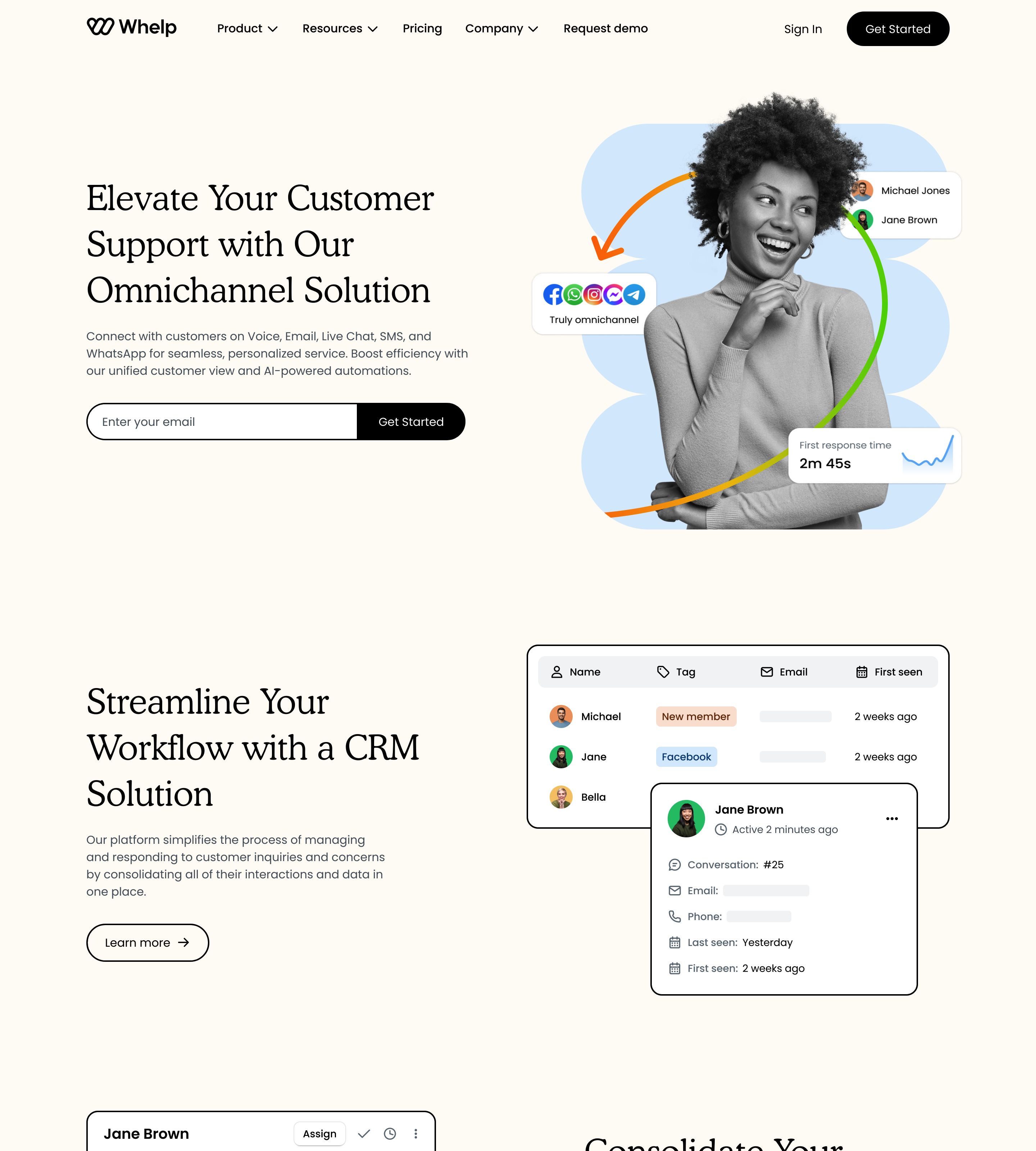 Saaspo | Deepnote Landing Page