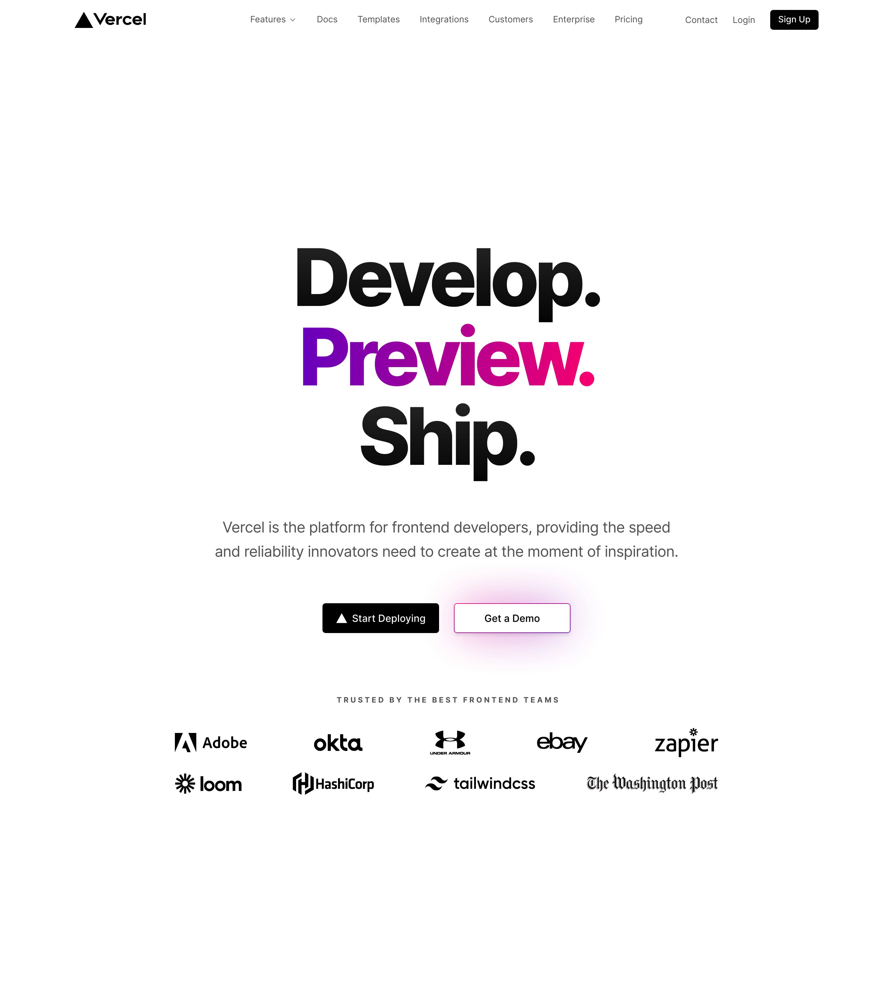 Saaspo | Voiceflow Landing Page