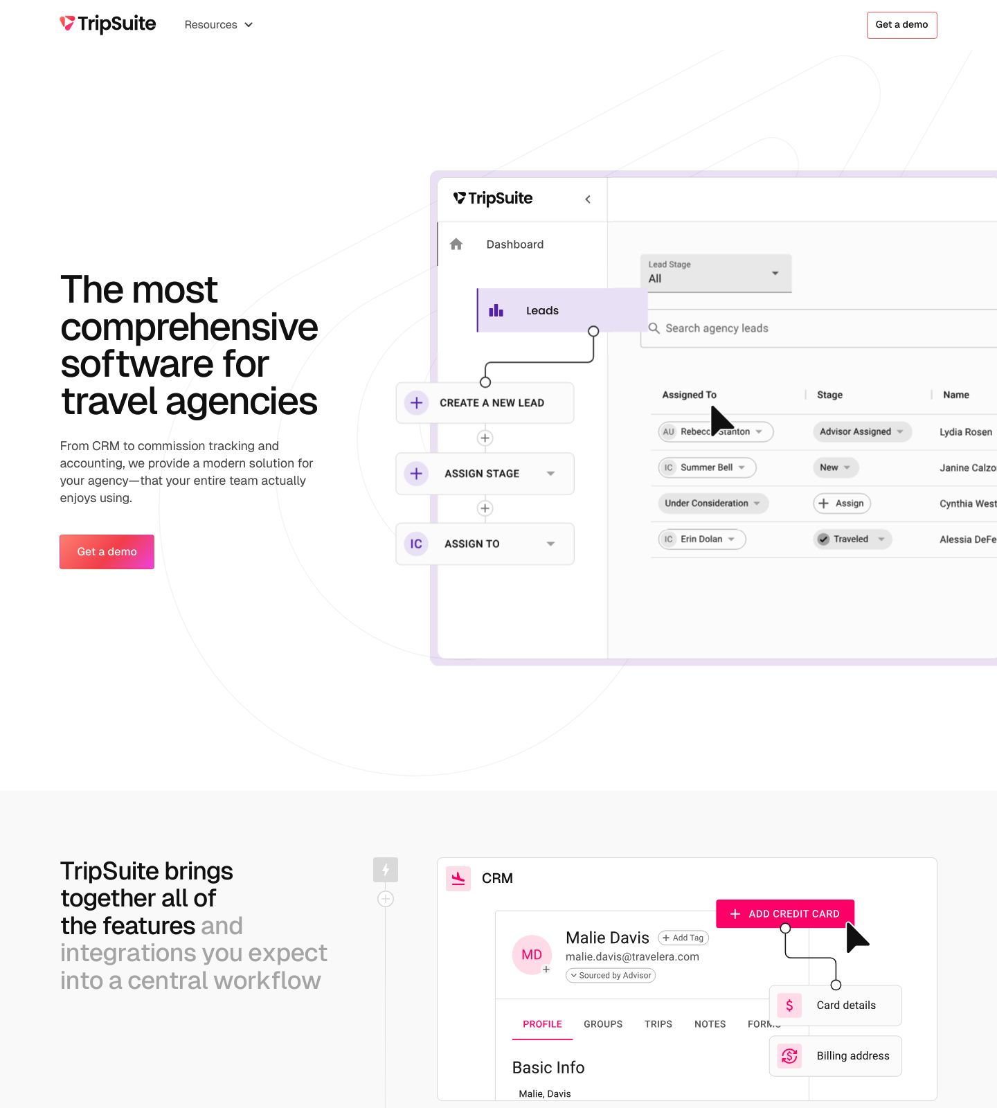 Saaspo | Gini Landing Page