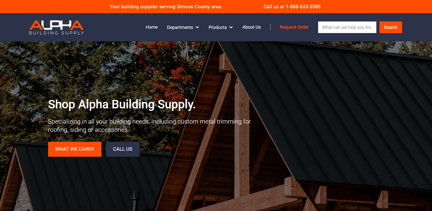 Standing Seam | Alpha Building Supply | Barrie, Ontario