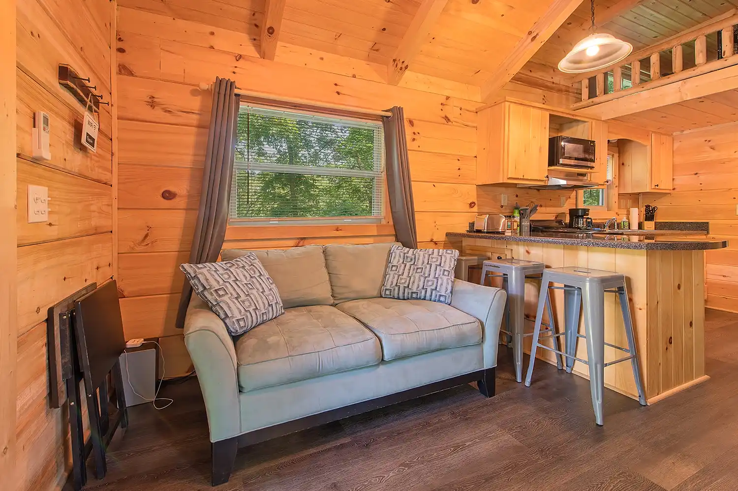 Eden Cabin | Forested Tiny Home on Lookout Mtn.