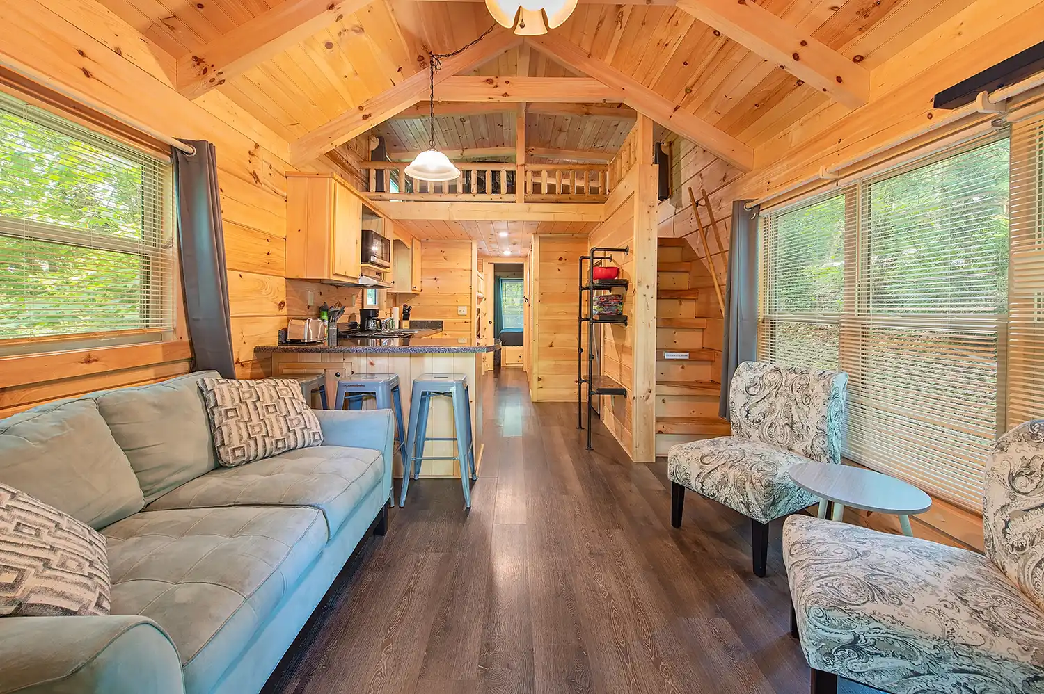 Eden Cabin | Forested Tiny Home on Lookout Mtn.
