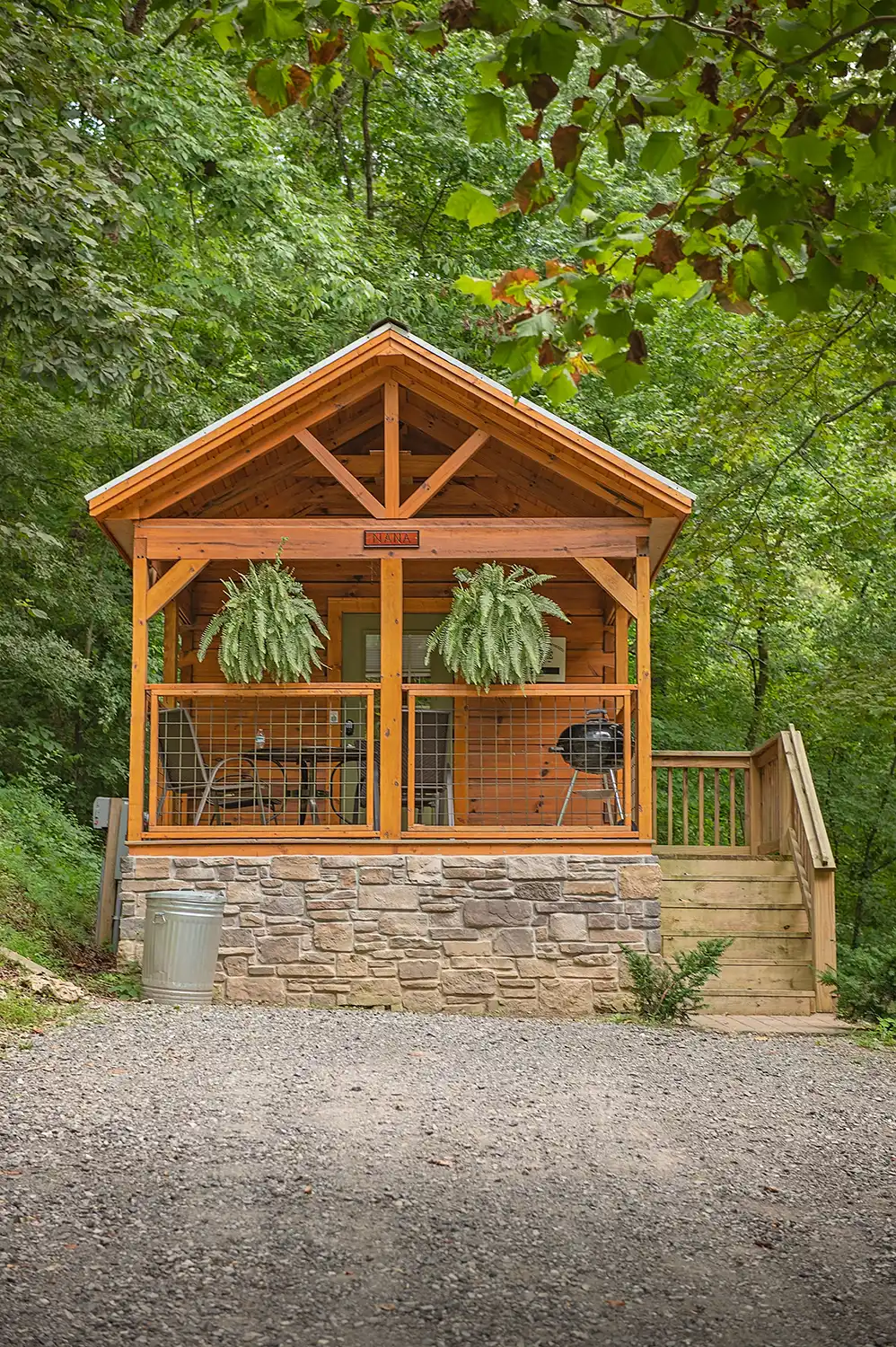 Nana Cabin | Tiny Rustic Cabin | Hot Tub