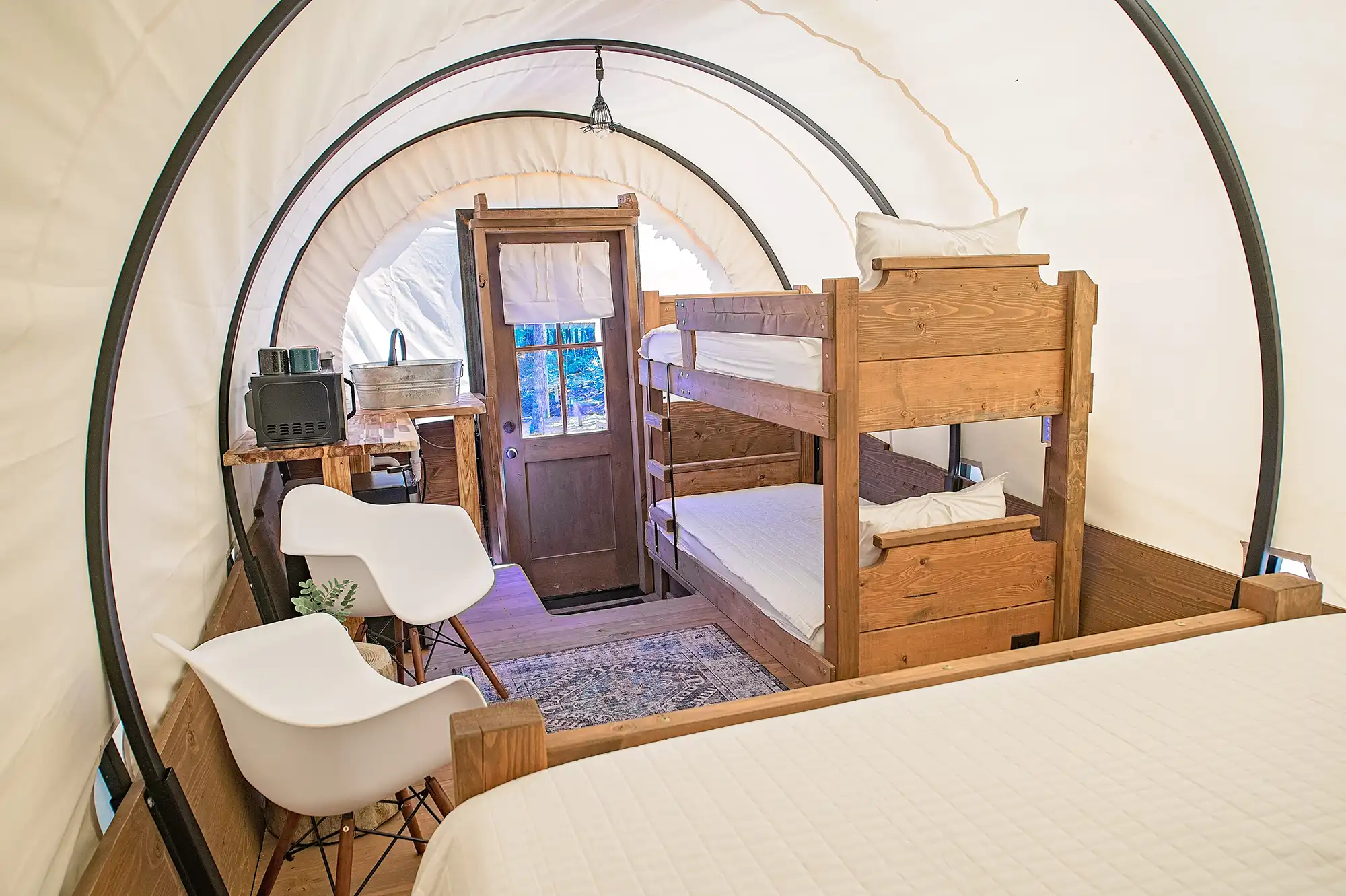 Caney Creek | Luxury Covered Wagon Glamping