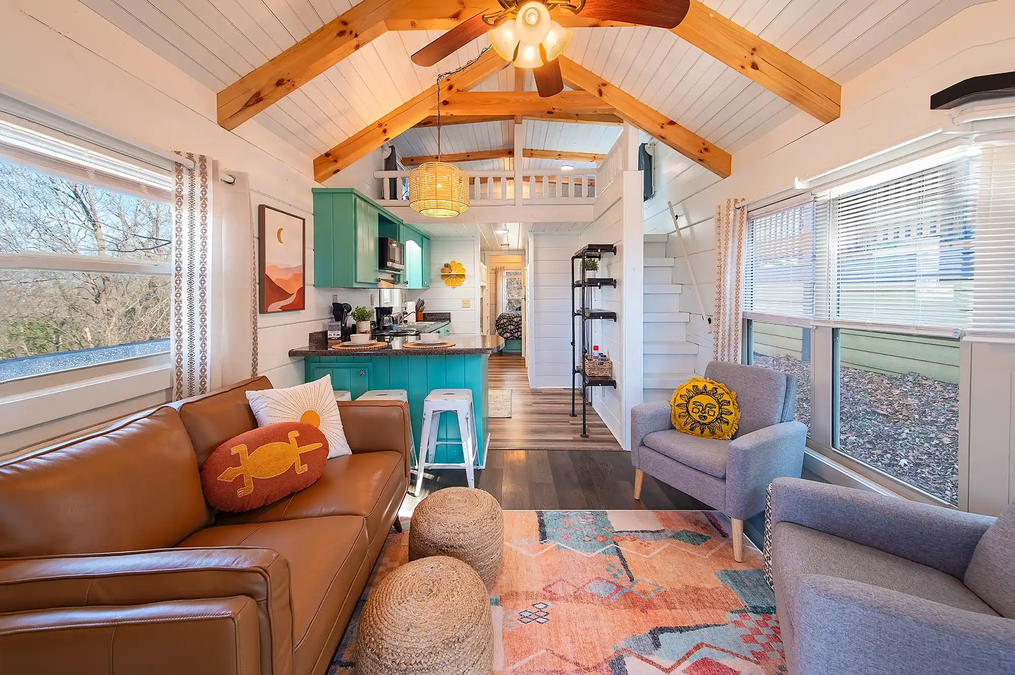 Ryon Tiny Home Cabin | City-side Rustic Retreat