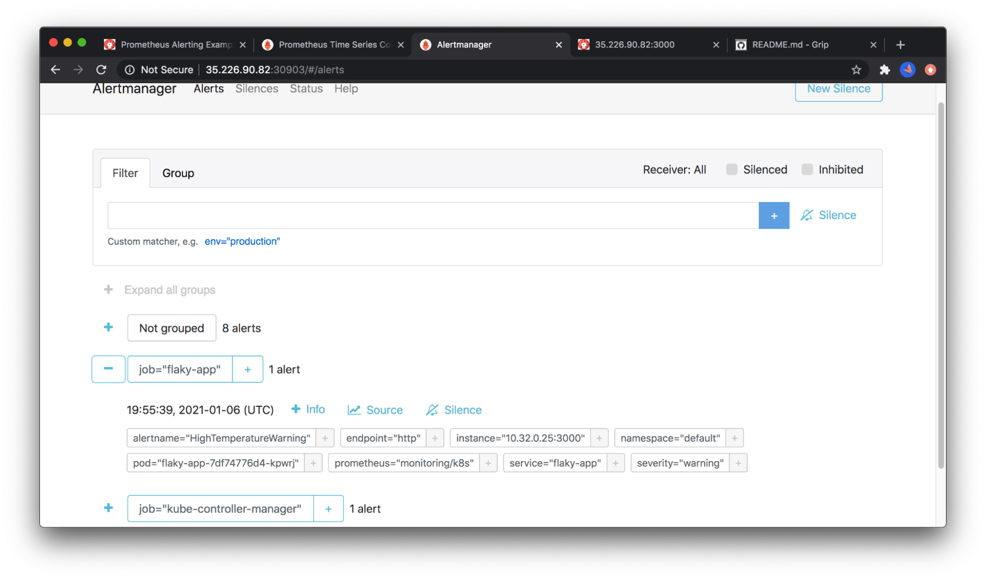 End-to-End Prometheus Alerting Example with Replicated