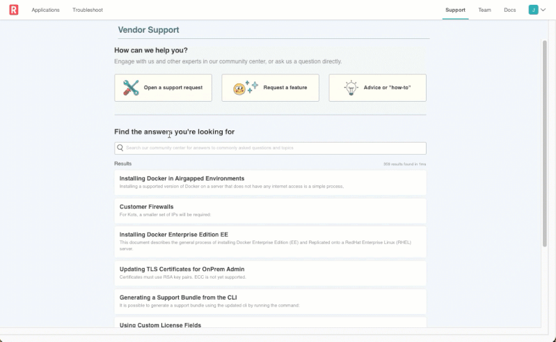 Replicated Recent Release Highlights: July 2022