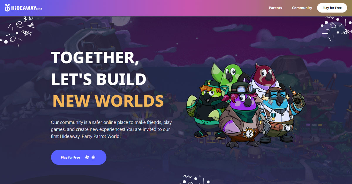 Hideaway | Build Worlds and Play Games with Friends