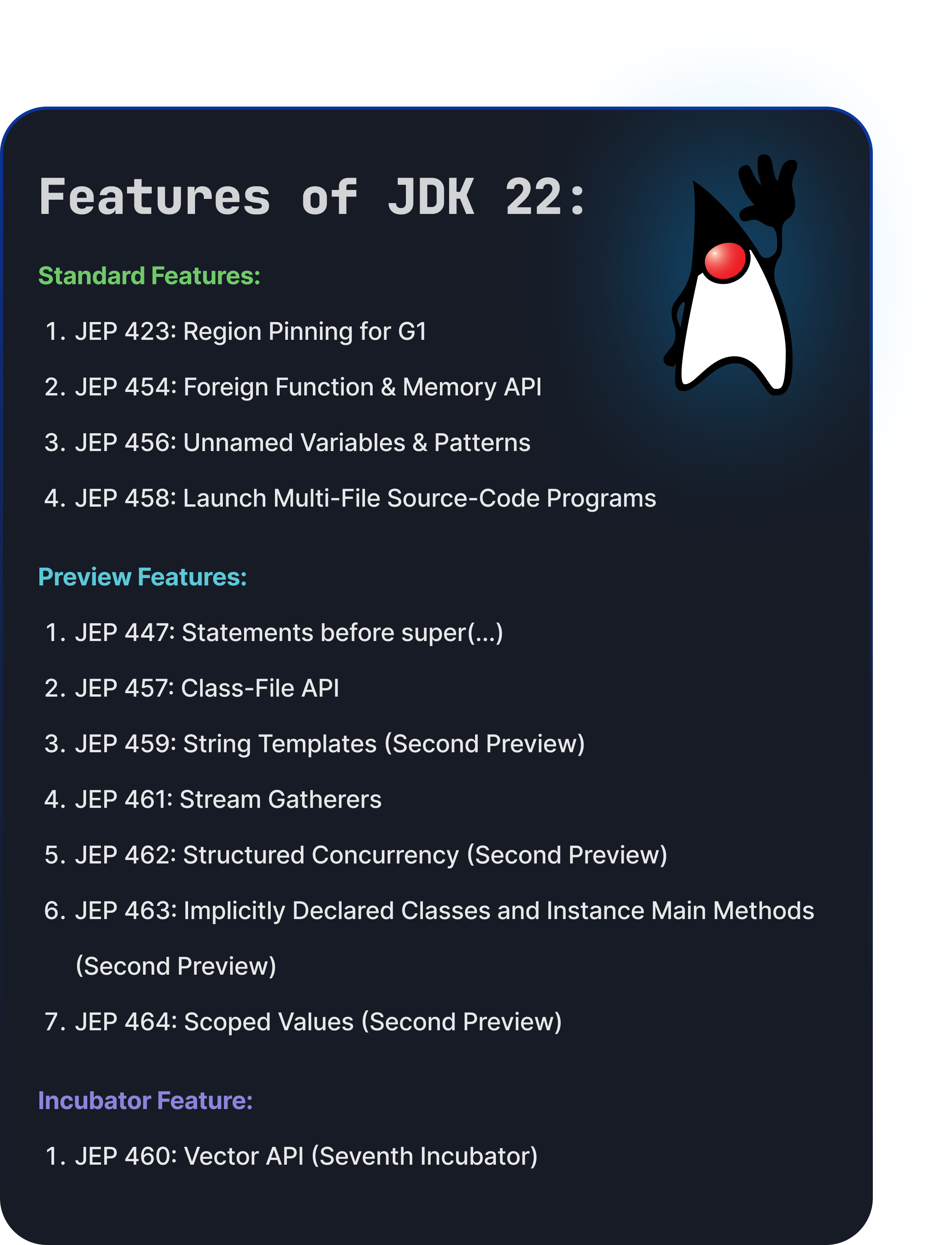 Everything you need to know about Java 22