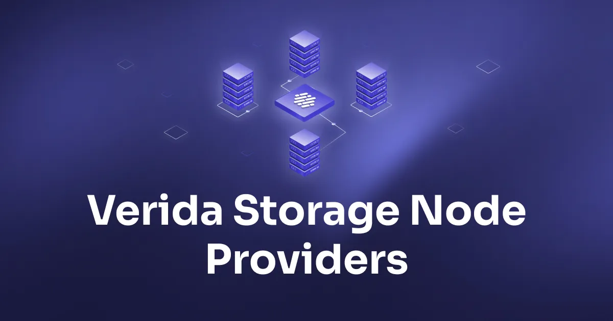 Running a Verida Storage Node – Verida Network