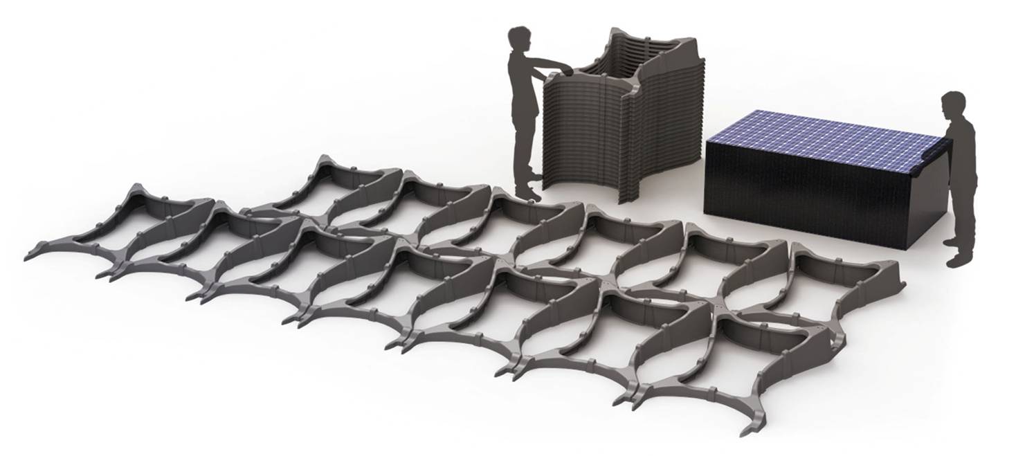 2013 | WILDDESIGN solar panel project frames BASF’s sustainability