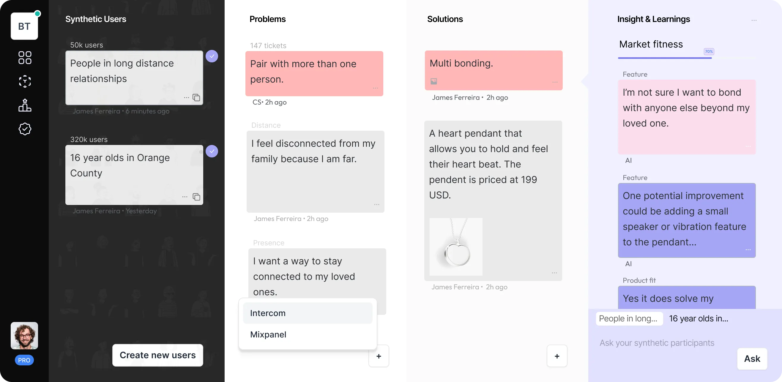 Synthetic Users: user research without the headaches