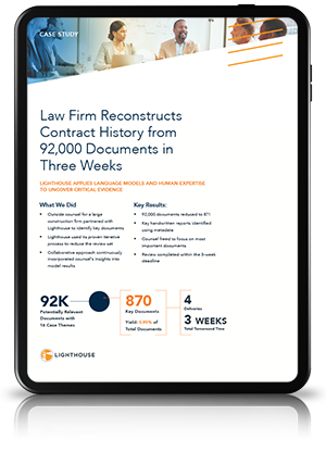 Key Document Identification - Hot Document Solution