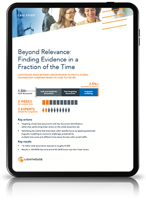 Key Document Identification - Hot Document Solution