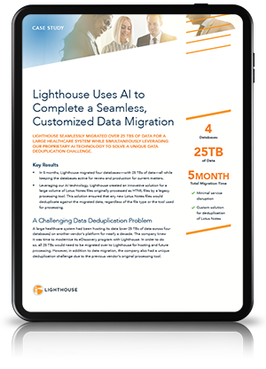 End to End eDiscovery Solutions & Services - Lighthouse