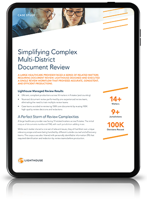 eDiscovery Services [for Law Firms & Corps] [At Any Scale] - Lighthouse ...