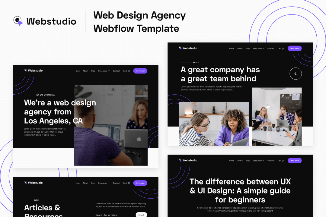 Blog - Webstudio X - Webflow Ecommerce website template