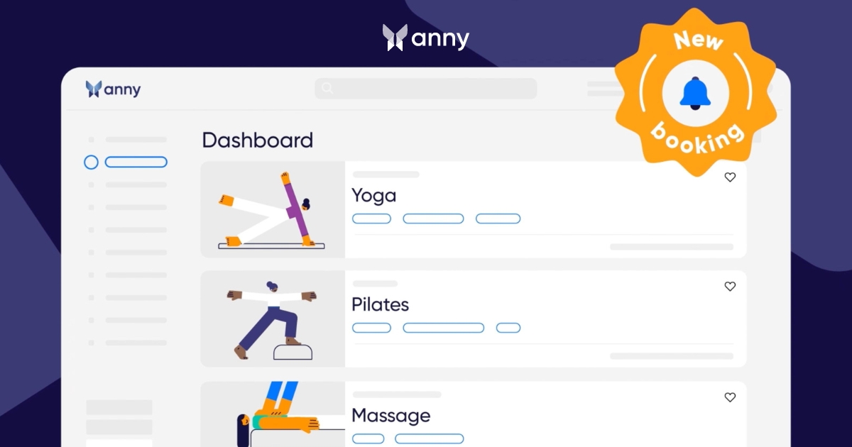 The booking system for sports and leisure facilities | anny