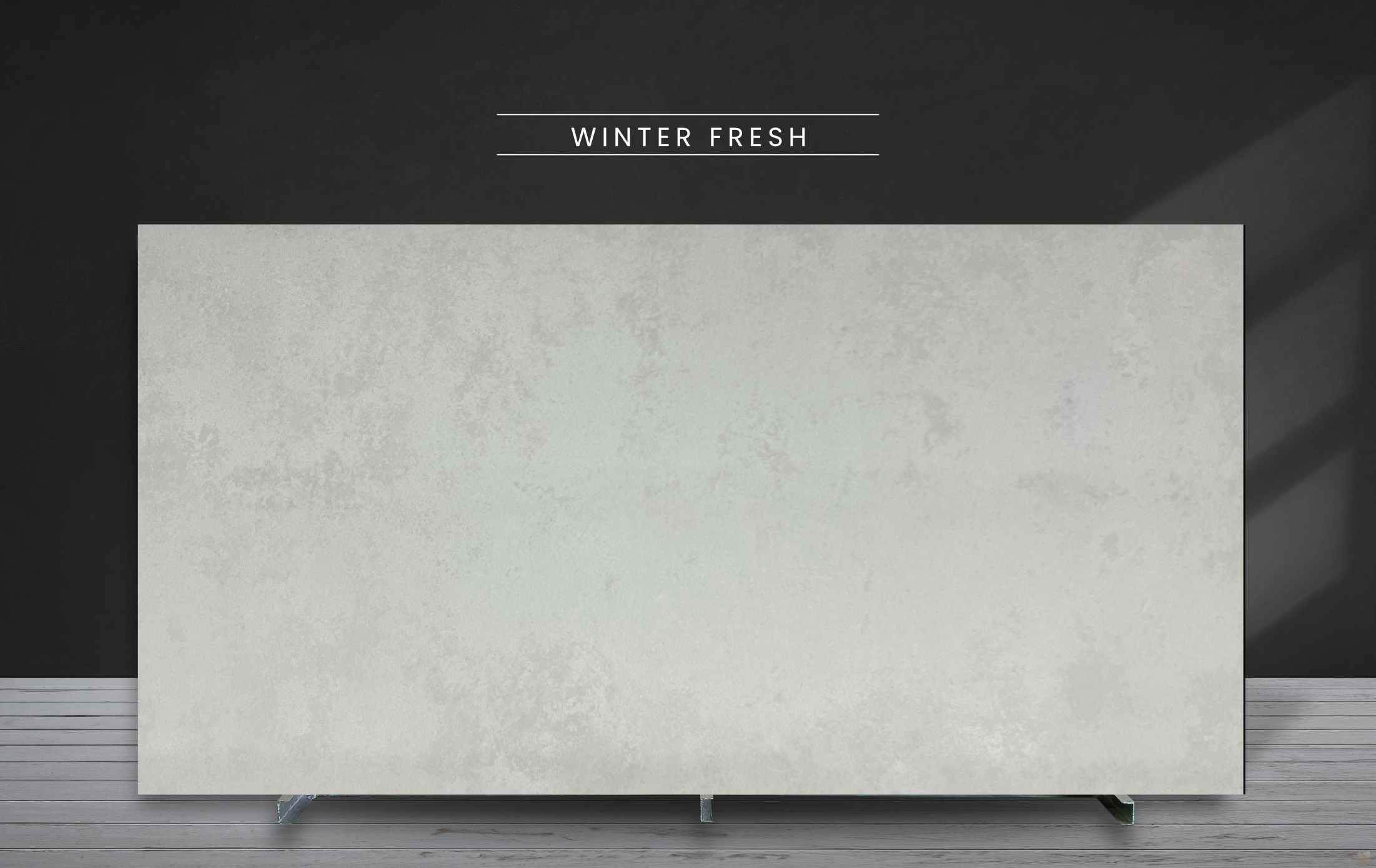 Winter Fresh Brushed 3CM Quartz Countertop Slab in Chicago
