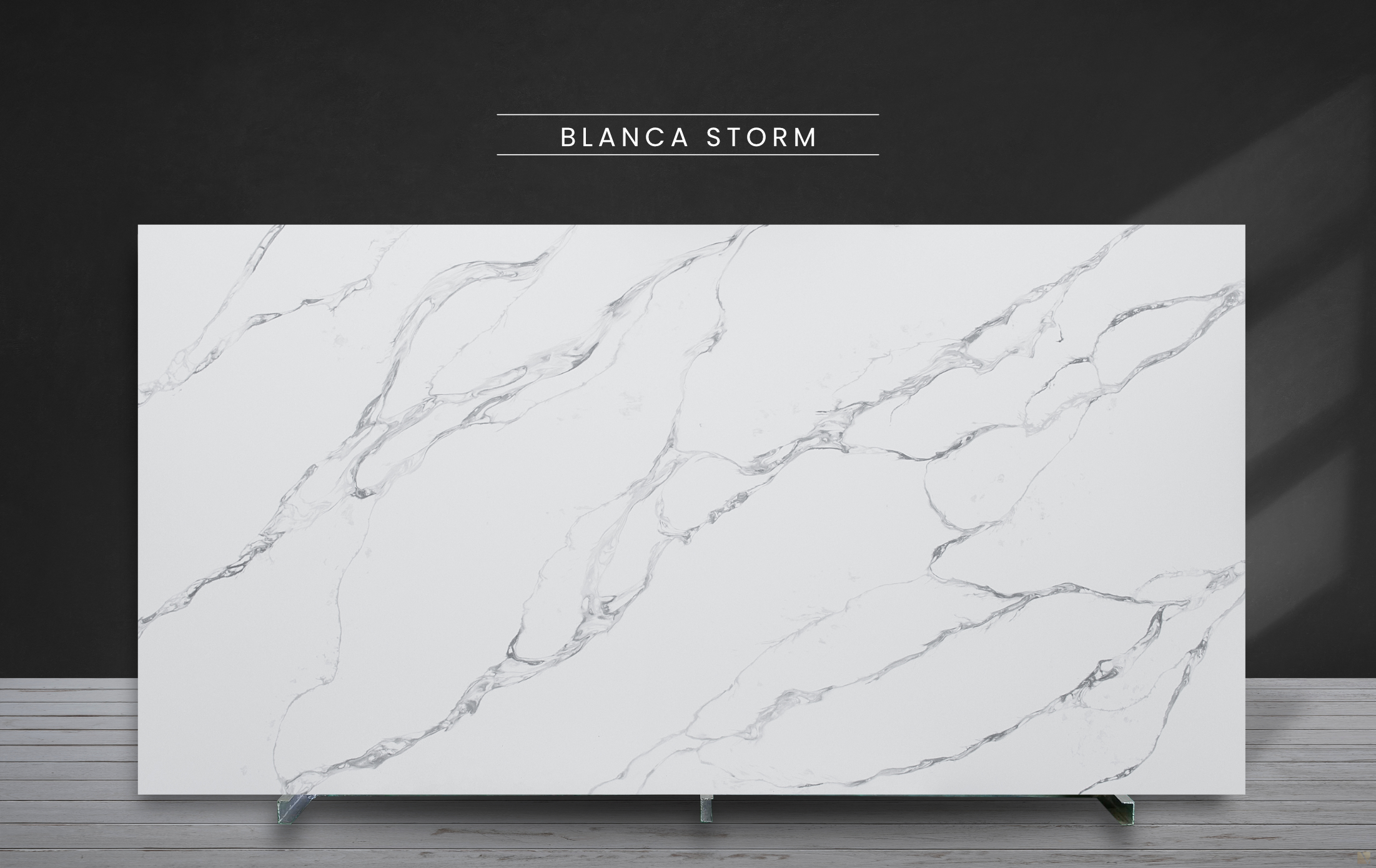 Blanca Storm 3CM Quartz Countertop Slab in Chicago