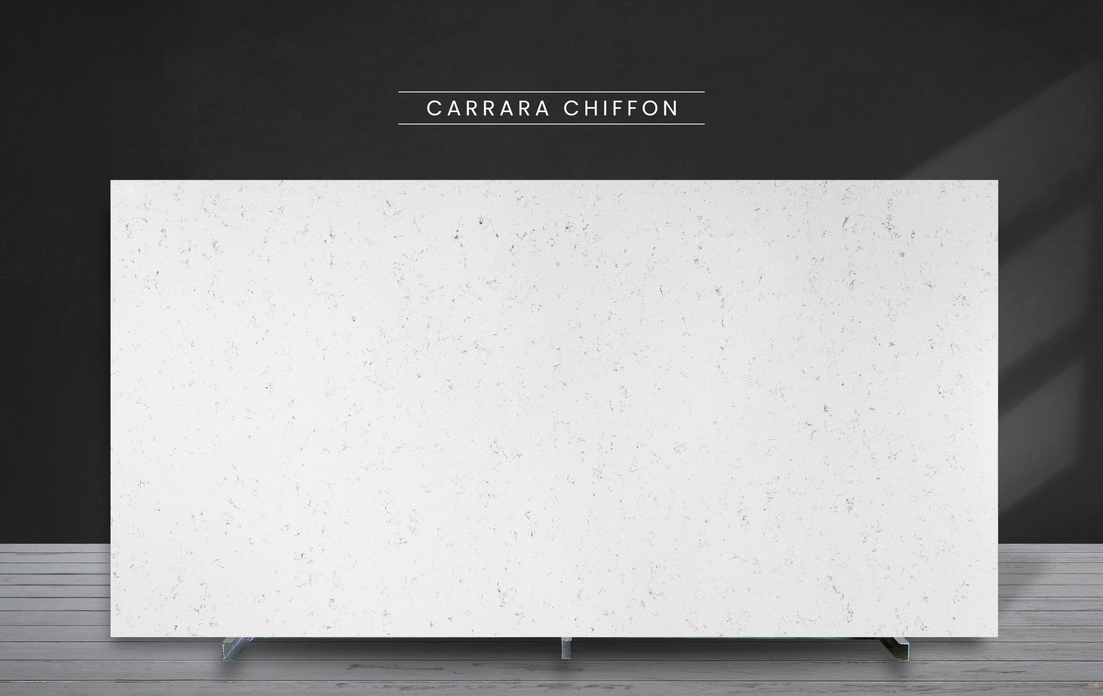 Carrara Chiffon 3CM Quartz Countertop Slab in Chicago