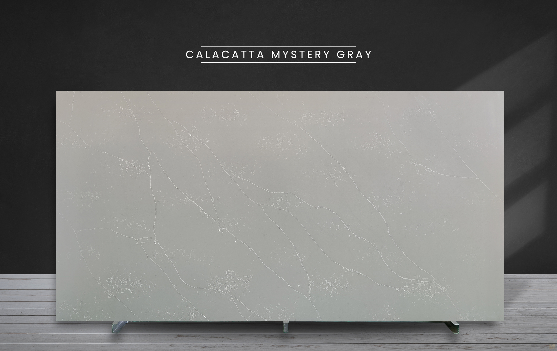 Calacatta Mystery Gray 3CM Quartz Countertop Slab in Chicago