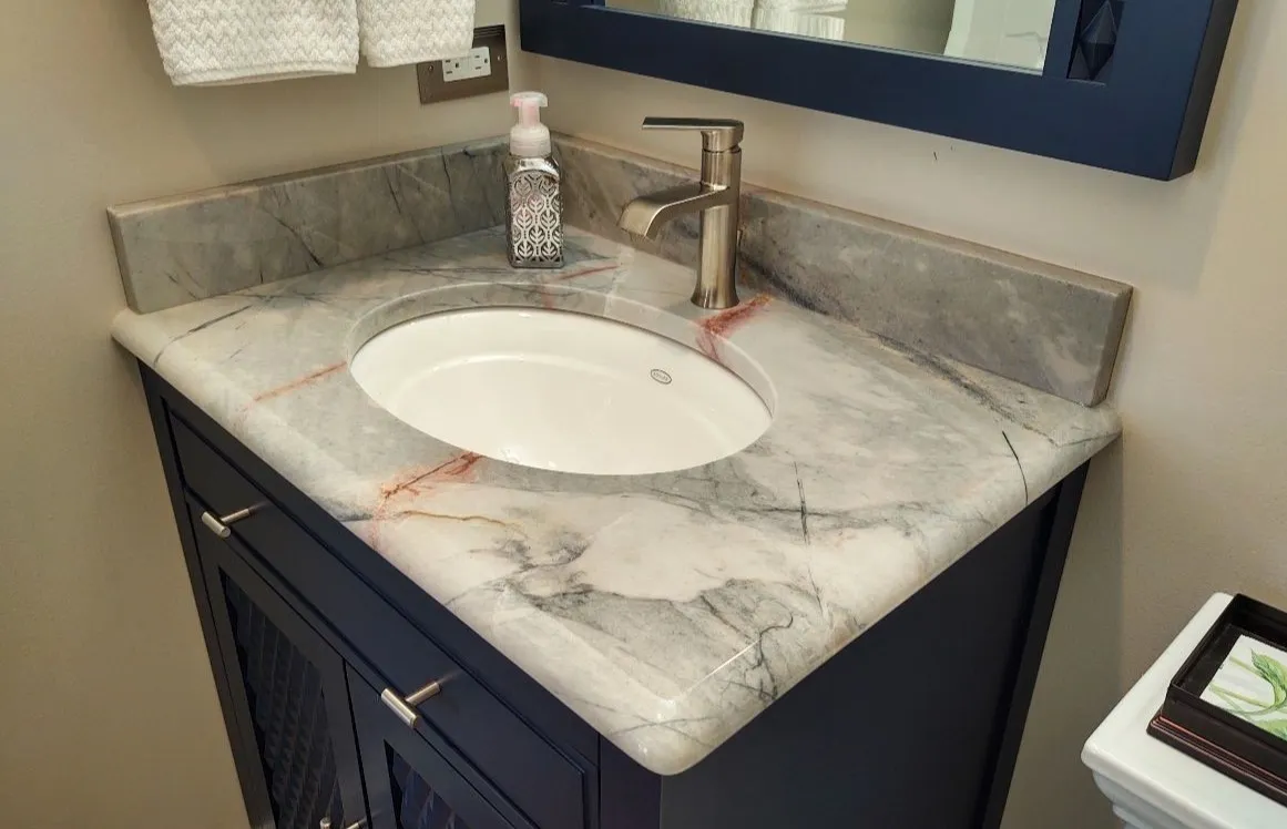 Transform Your Kitchen with Blue Ijen Quartzite Countertops