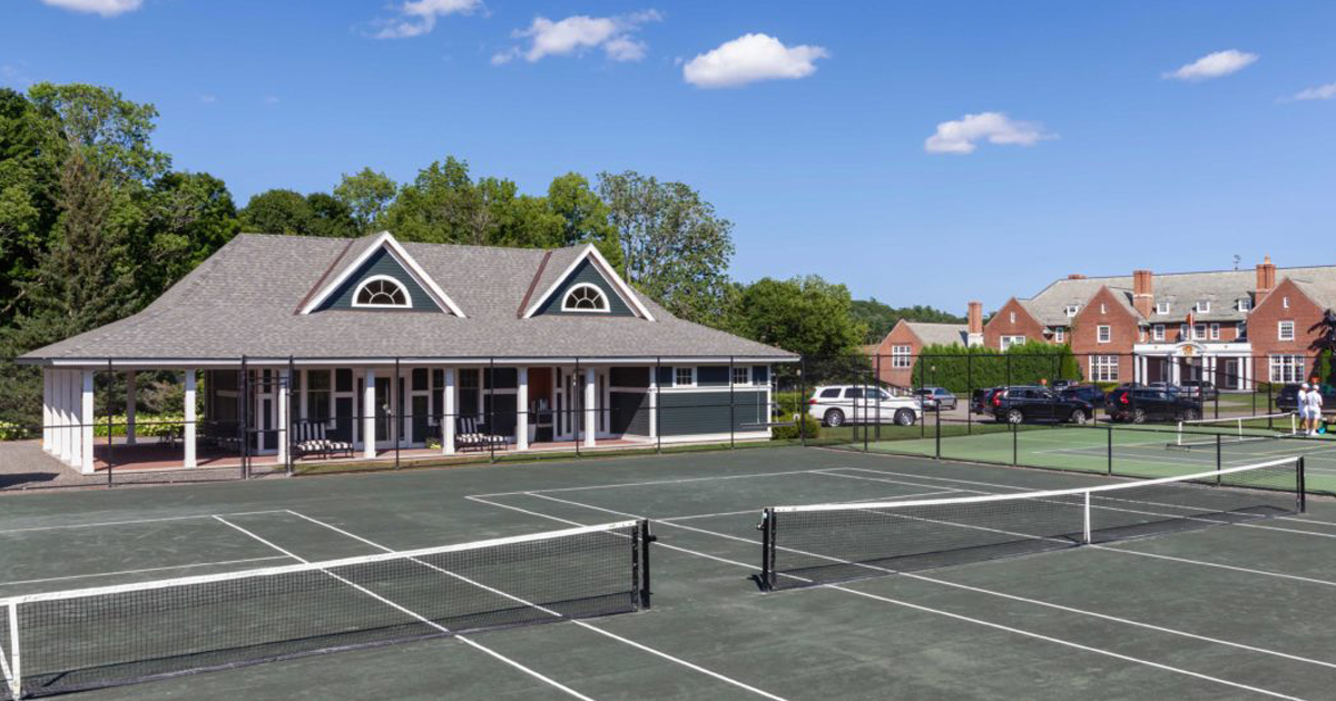 Essex County Club Tennis Club House - OLSON LEWIS + Architects