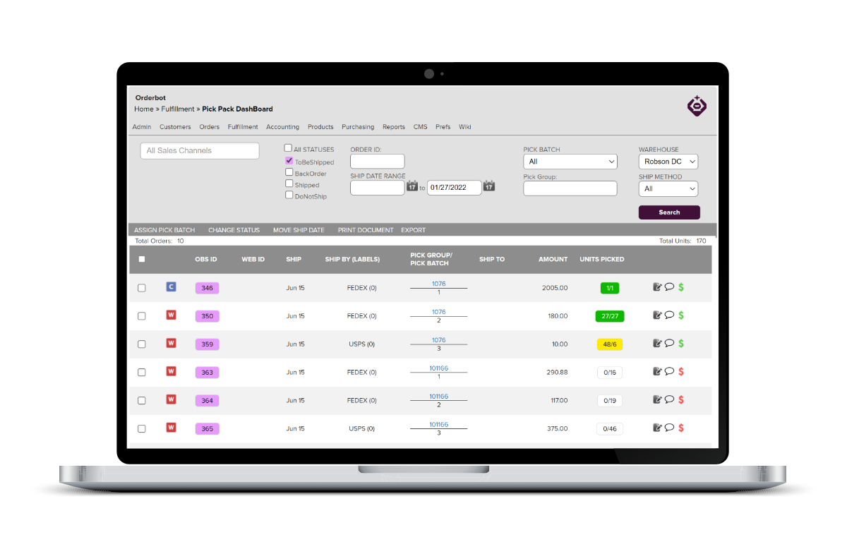Warehouse Management System for Small Business
