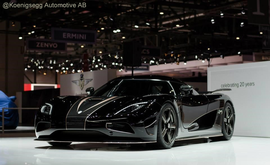 Master-List of Koenigsegg® cars