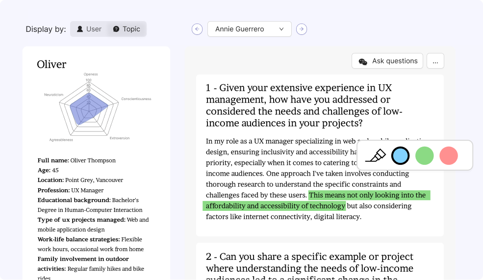 Synthetic Users: user research without the headaches