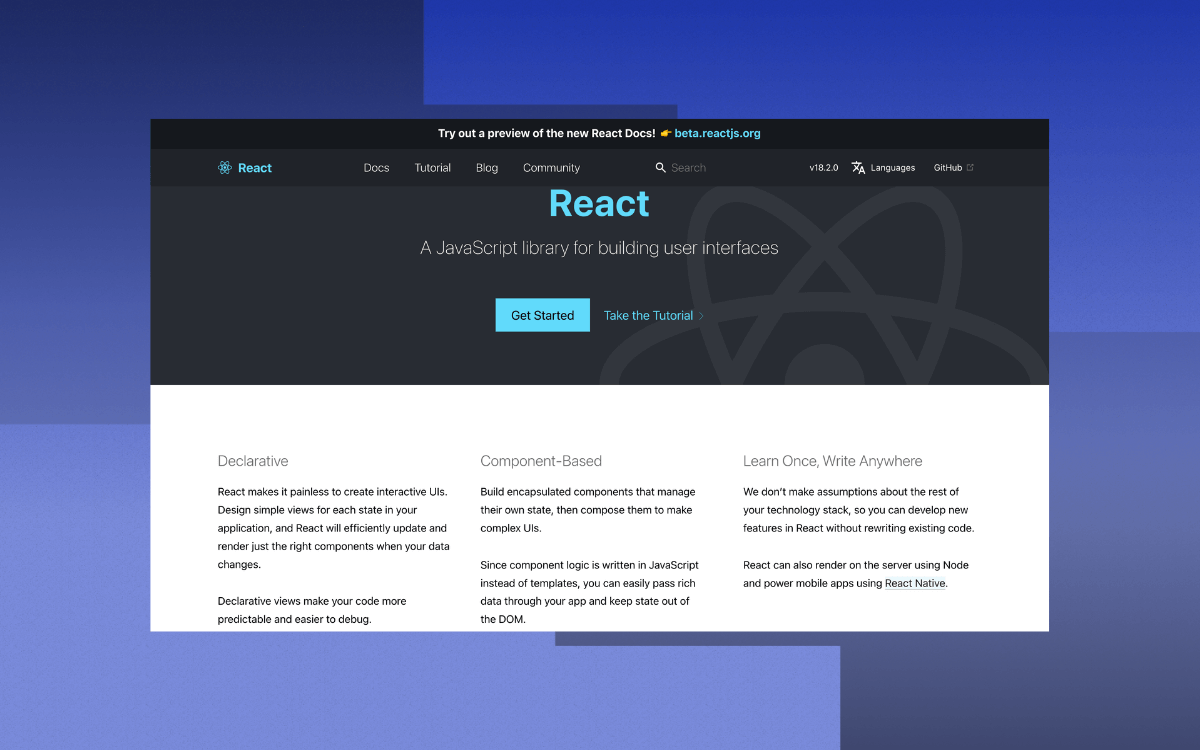 bl!ink | Designing modern ecommerce frontends with a React framework