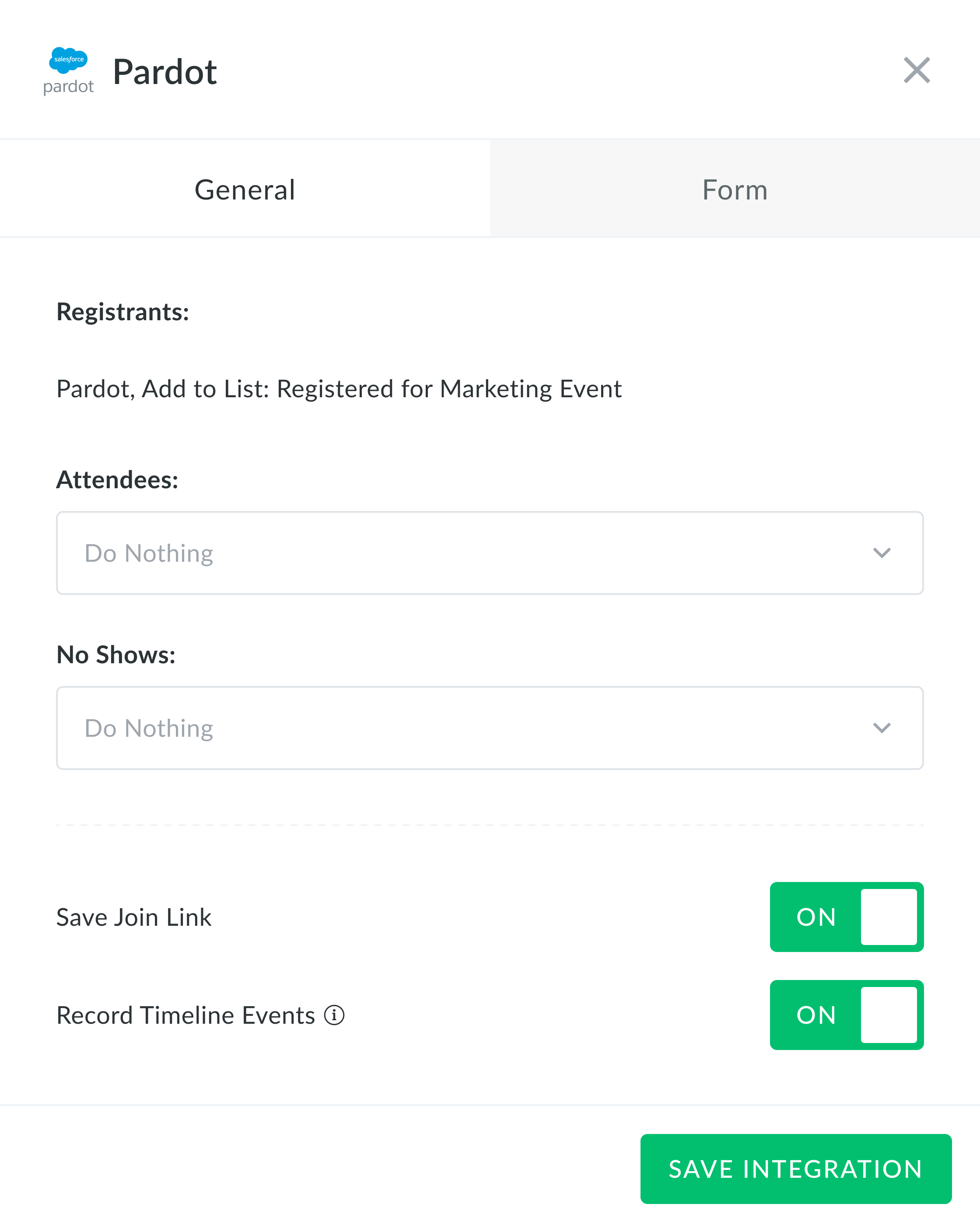 Salesforce Pardot | Demio Webinar Integration