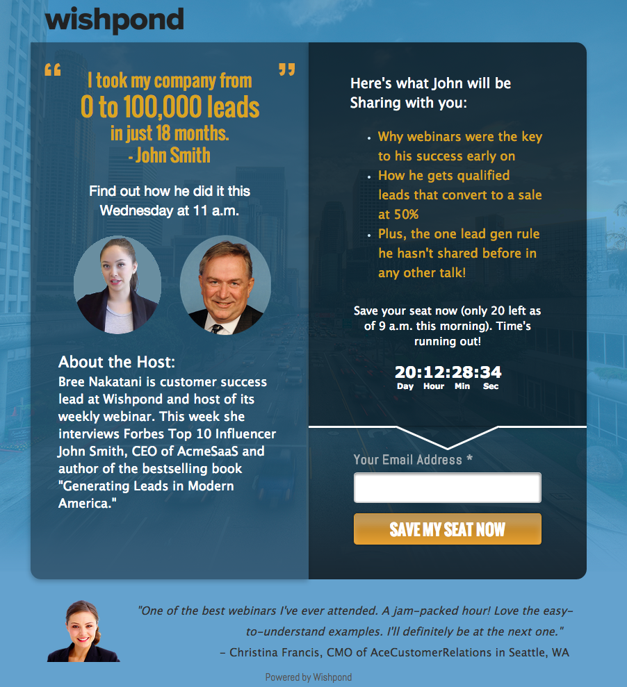 Create an Engaging Webinar Landing Page: Examples & Tips to Inspire You ...